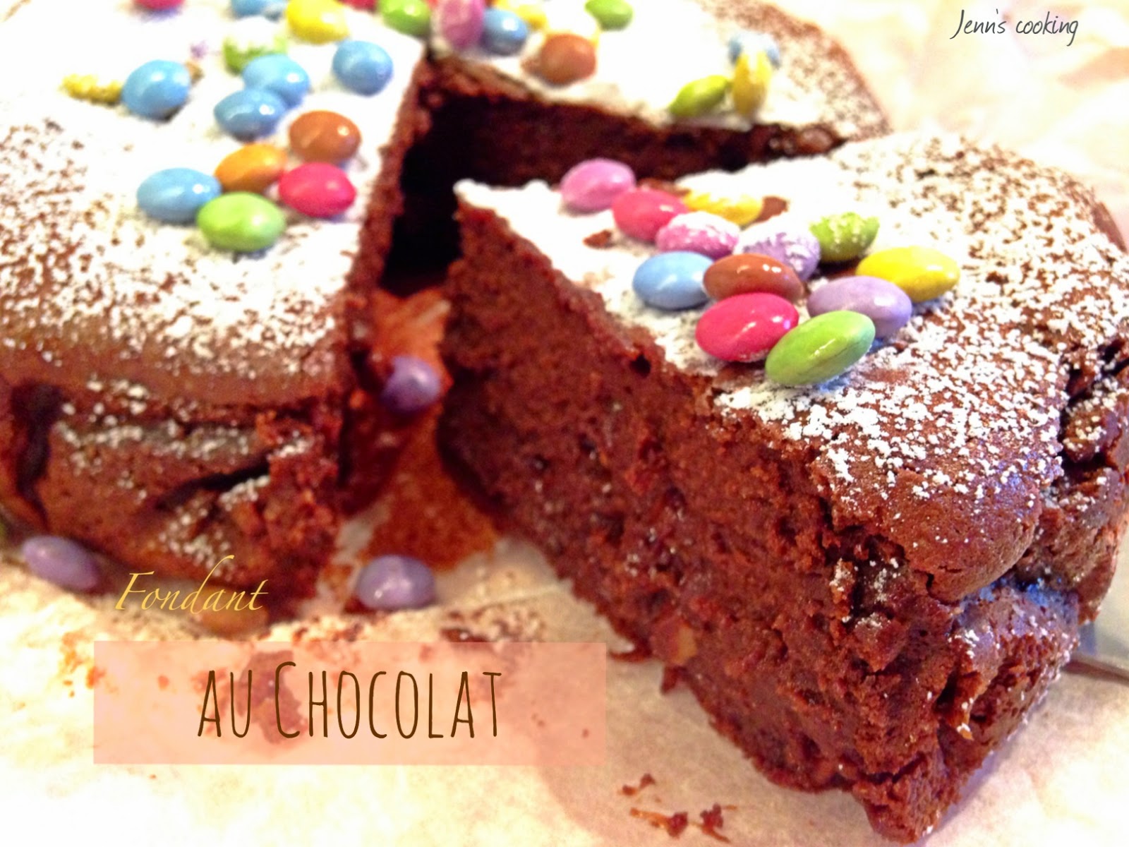 Jenn's cooking: Fondant au Chocolat & Crème Fraîche